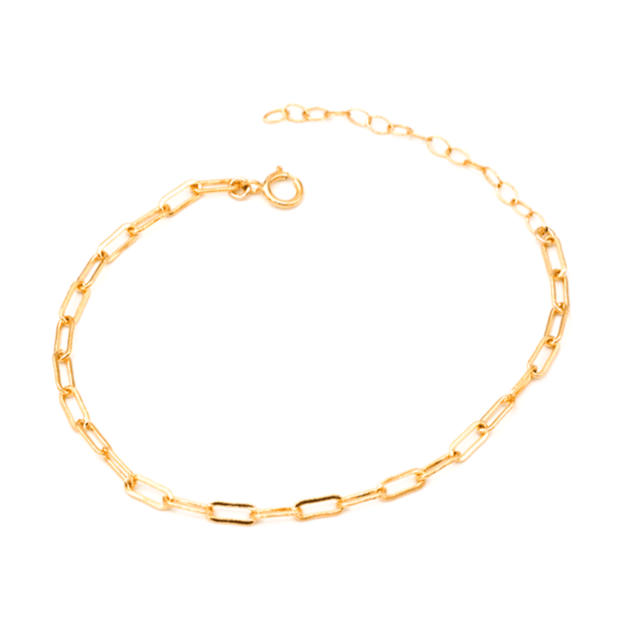MAY MARTIN Solid Link Chain Bracelet $26 – The Shop Laguna Beach